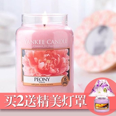 扬基无烟精油进口玻璃杯香薰蜡烛