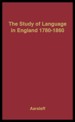 【预售】The Study of Language in England, 1780$1860.