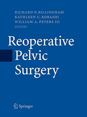 【预订】Reoperative Pelvic Surgery