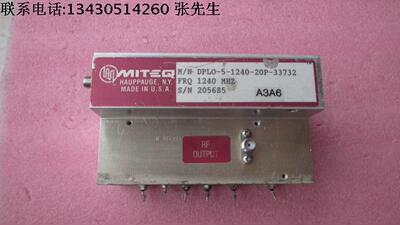 MITEQ DPLO-5-1240-20P-33732 1240MHz SMA 微波振荡器 锁相环