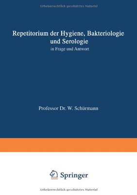 【预订】Repetitorium Der Hygiene, Bakteriolo...