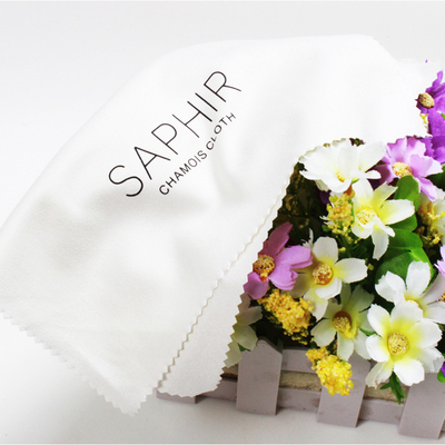 白色清洁布擦鞋布莎菲雅软布