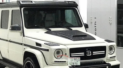 W463 G320G350G500G55G63G65 B 标 巴博斯 中网 白色情结