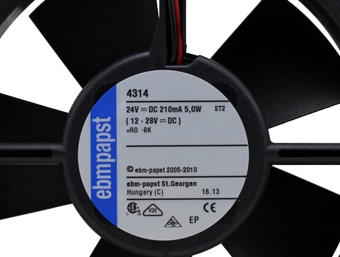 全新原装德国PAPST MULTIFAN 4314 24V 210MA 5W 12032轴流风扇