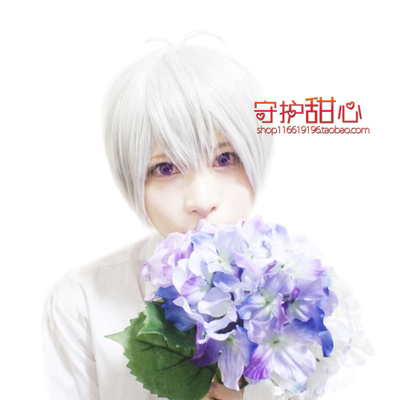 {甜心家}IDOLiSH7逢坂壮五银白色反翘呆毛已造型收脸cosplay假发