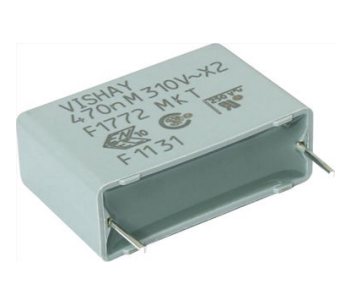 F1772 1UF 310VAC 630VDC 脚距28mm VISHAY 全新原装薄膜电容