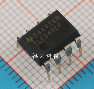 全新现货 TLC549 TLC549CP 8位模数转换器 DIP-8