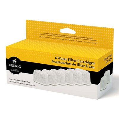 Keurig-克里格 Water Filter 水箱净水器竹炭替换滤芯 6只