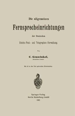 【预订】Die Allgemeinen Fernsprecheinrichtun...