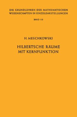 【预订】Hilbertsche Raume Mit Kernfunktion