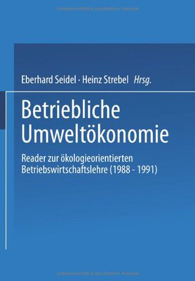【预售】Betriebliche Umweltokonomie: Reader Zur Okolog...