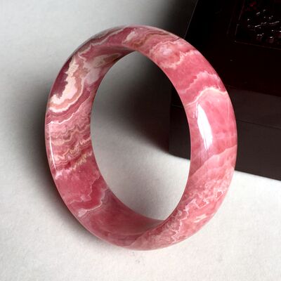 阿根廷红纹石纯天然手镯