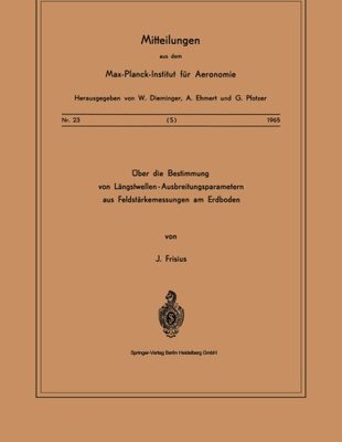 【预订】Uber Die Bestimmung Von Langstwellen...