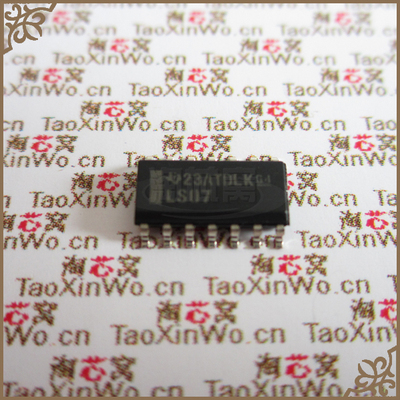 LS07 SN74LS07DR 缓冲器/驱动器 贴片SOP14全新原装正品 假一罚十