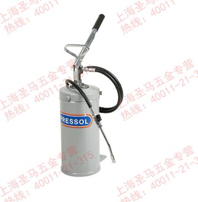 德国原装进口PRESSOL 手压式黄油机 高压黄油枪 手动加油泵 12升