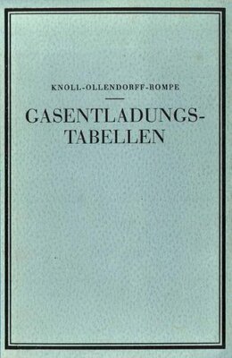 【预订】Gasentladungs- Tabellen: Tabellen, F...