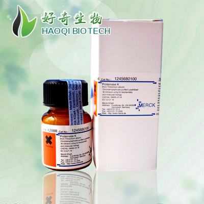 科研试剂/蛋白酶K/Proteinase K/100mg/支/Merck原装/ 1245680100