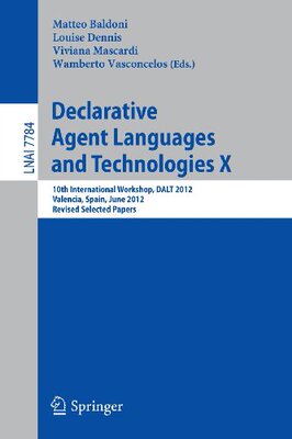 【预订】Declarative Agent Languages and Tech...