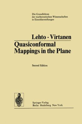 【预订】Quasiconformal Mappings in the Plane