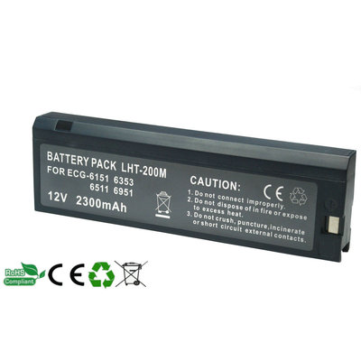 适用Nihon Kohden 日本光电 LCS-2012NK ECG-8110 6353 8110P电池