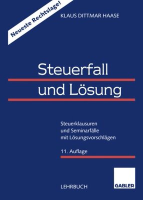 【预售】Steuerfall Und Losung: Steuerklausuren Und Sem...