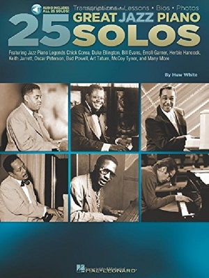 【预订】25 Great Jazz Piano Solos: Transcrip...
