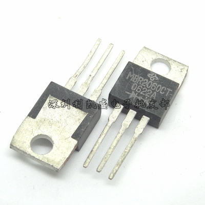 铁封 MBR2060CT MBRF2060CT直插TO-220 20A 60V 肖特基二极管