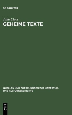 【预售】Geheime Texte