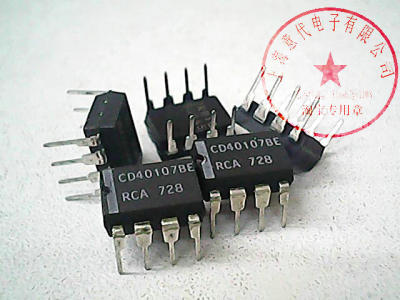 CD40107BE   RCA   DIP-8【正品原装】赛格市场G332室实体店 现货