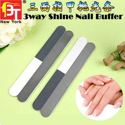 抛光指甲锉 抛光锉 指甲抛光 3 Way Shine Nail Buffer