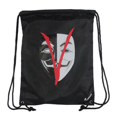 Ronnie 防水束口袋 多功能抽绳双肩背包鞋袋海滩袋 大小款