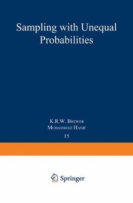 【预订】Sampling with Unequal Probabilities