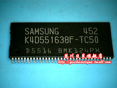 集成电路K4D551638F-TC50新的