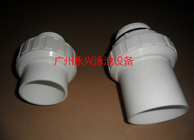 爱克 意万仕 水泵活接泳池水泵接头 DN63公制英标活接 水泵配件