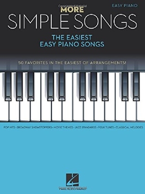 原版进口 简易钢琴曲简单演奏法 1 More Simple Songs: The Easiest Easy ...