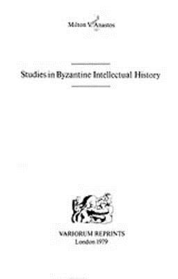 【预售】Studies in Byzantine Intellectual History