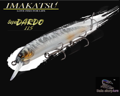 【巴拉咕嗒路亚】IMAKATSU Super DARDO115 米诺翘嘴鲈鱼