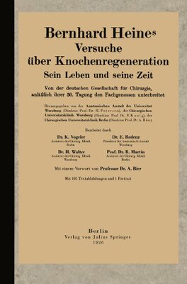 【预订】Bernhard Heines Versuche Uber Knoche...