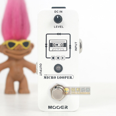 【Mooer Micro Looper】魔耳循环录音效果器【锐利乐器】