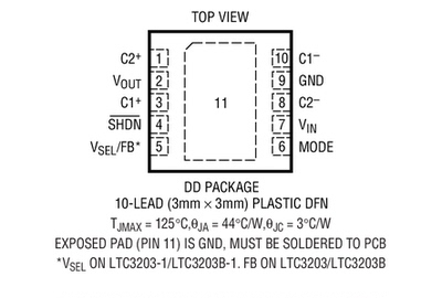 进口原装 LTC3203BEDD LTC3203B LCGX DFN 现货可直拍