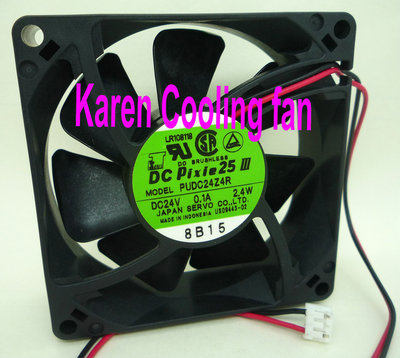 全新S ervo 8025 24V 2.4W PUDC24Z4R 8cm 变频器风扇HZDO