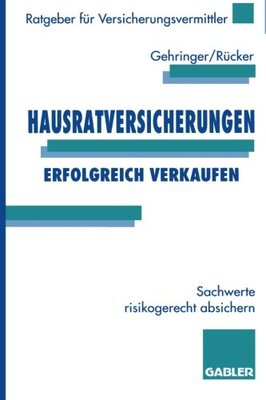 【预售】Hausratversicherungen Erfolgreich Verkaufen: S...