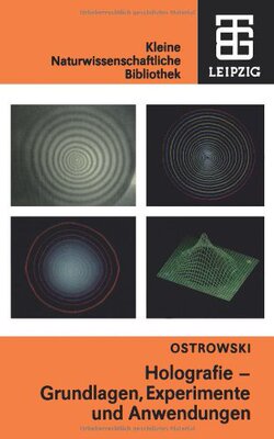 【预售】Holografie: Grundlagen, Experimente Und Anwendungen