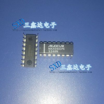 MAX691CPE  MAX691进口原装拆机集成IC 直插IC 质量保证