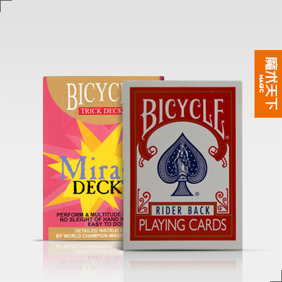 魔术天下 刘谦超震撼纸牌魔术道具 阴魂不散 美国原版单车 可展牌