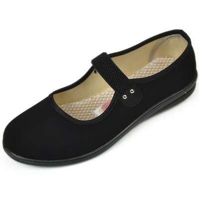 宫内春秋老北京布鞋松紧带老人鞋