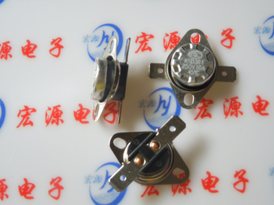 温控开关 KSD 301 302 突跳式温控器 250V 10A 常开 100度 100°C