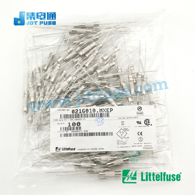 快断保险管5*20陶瓷0216010.MXEP带引线美国力特littelfuse保险丝