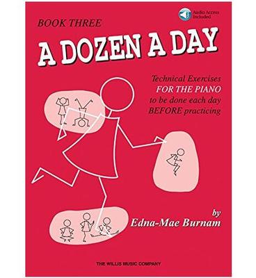 【预售】A Dozen a Day, Book 3