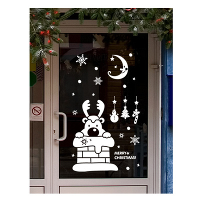 圣诞节雪花冰箱贴纸